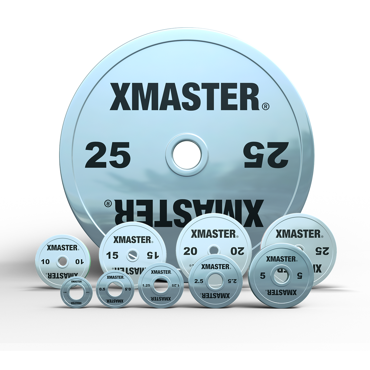 XMASTER Chrome Steel Strip Plates KG– DirectHomeGym