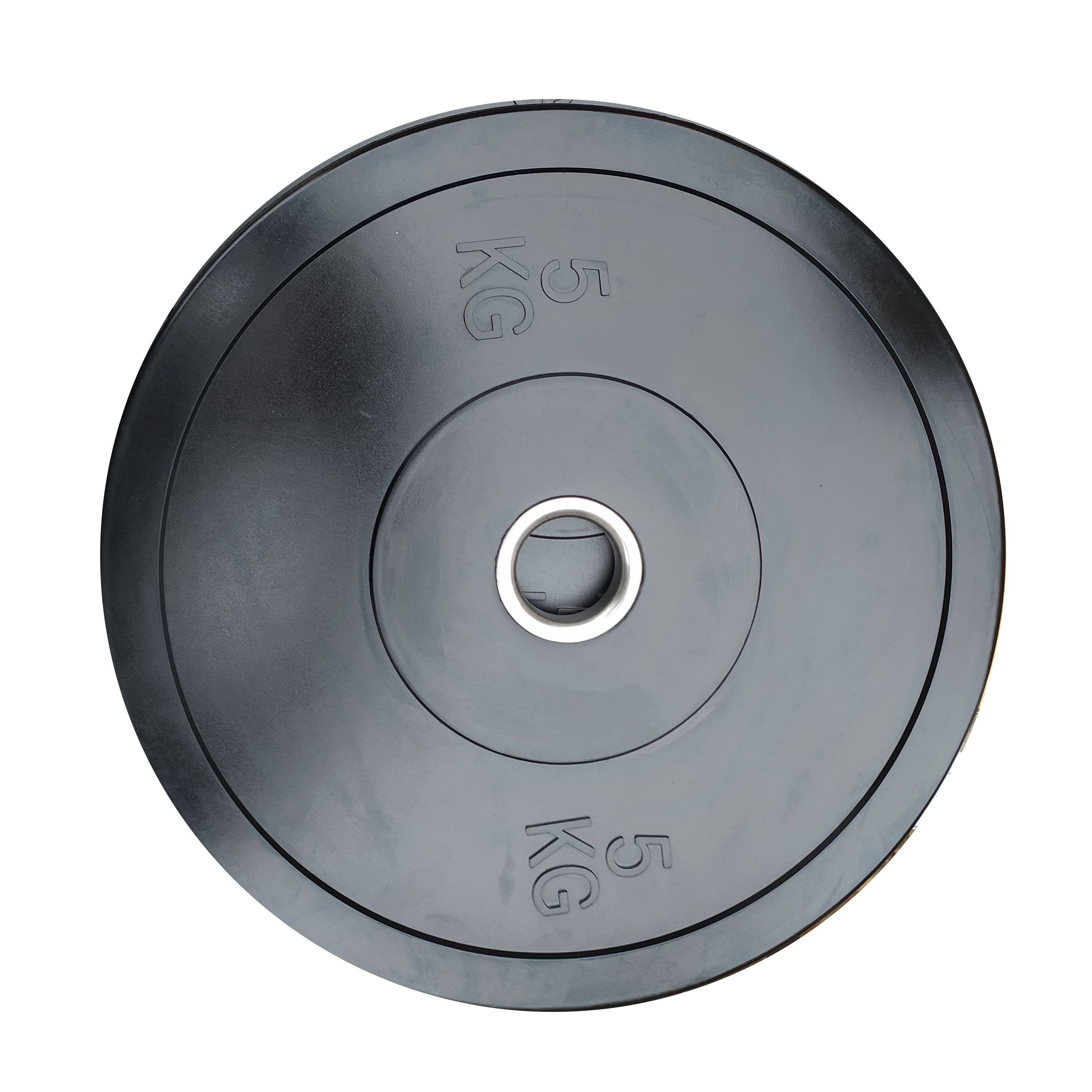 Full Black Bumper Plates (5KG to 25KG)– DirectHomeGym