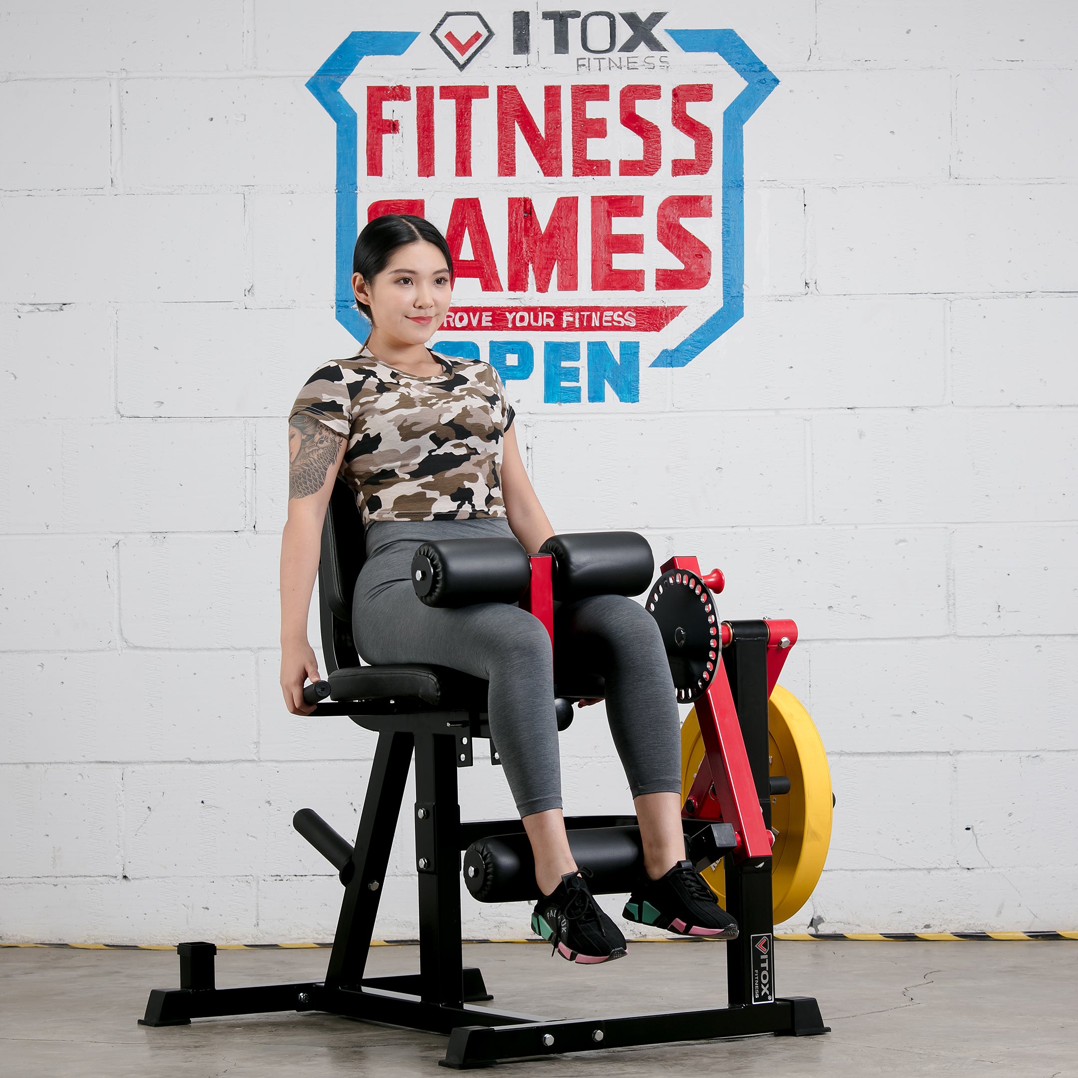 Seated Leg Curl / Extension Machine - Plate Loaded– DirectHomeGym