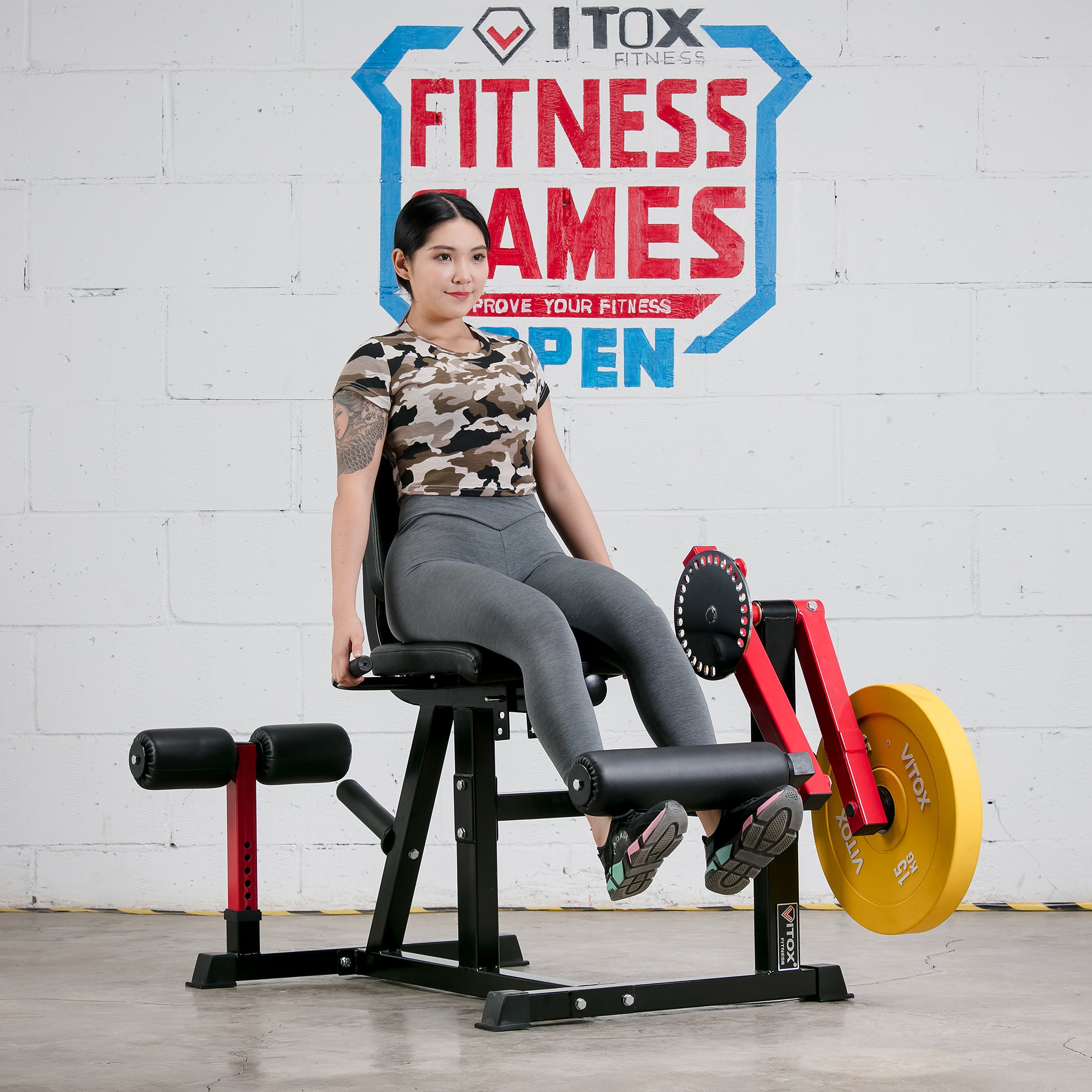 Seated Leg Curl / Extension Machine - Plate Loaded– DirectHomeGym