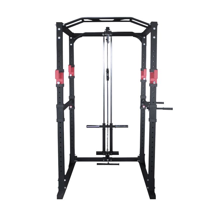 Full Power Rack Cage with Multi-grip Pull-up and Cable Machine ...