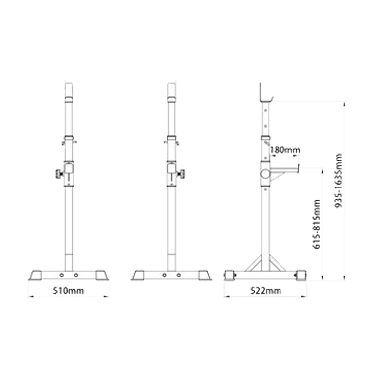 Squat Bench Rack Stands– DirectHomeGym